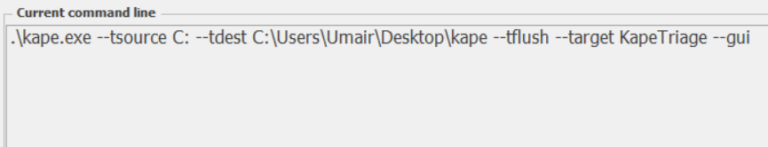 Kape: WALKTHROUGH – A Cyber Journey